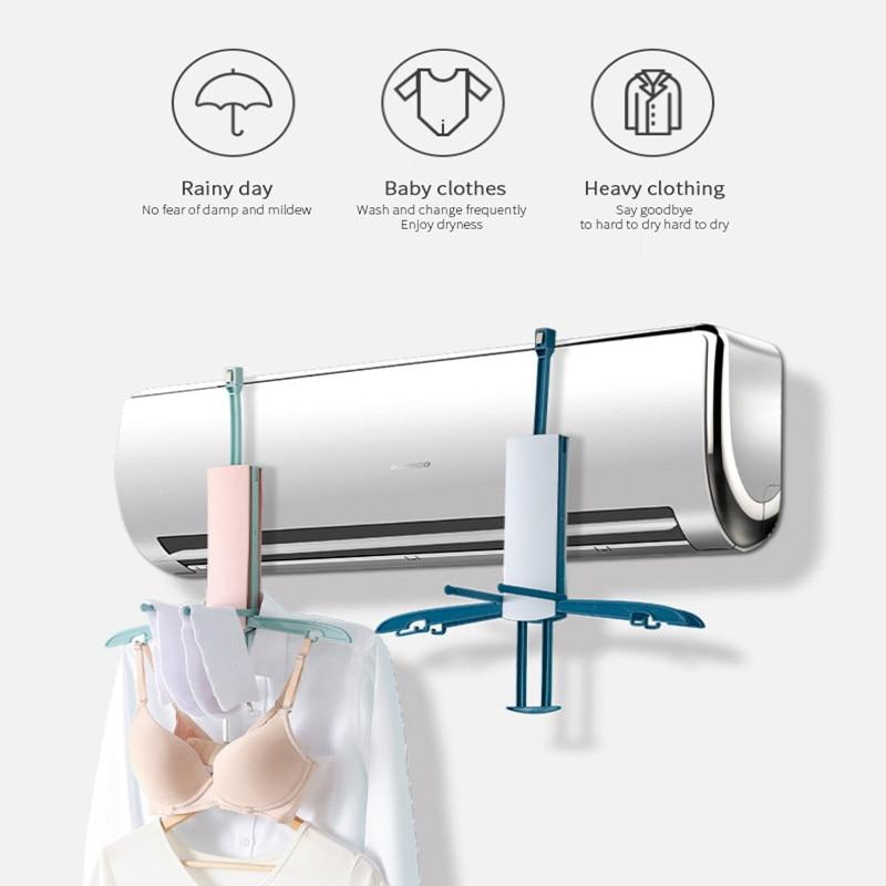 Foldable Air Conditioning Drying Hanger Rack – Mobivycom